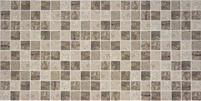 PVC obkladový panel Brick Mosaic Shine 0,35 mm, 98 x 48,5 cm