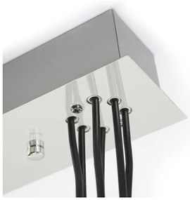 LED Lustr na lanku WENDY 3xG9/33W/230V