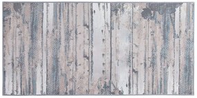 Koberec béžovo-šedá 80x150 cm DALLICA Beliani