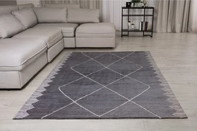 Tribeca Design Kusový koberec Arone Diamond Black Rozměry: 120x170 cm