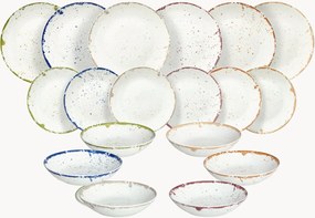 Sada porcelánového nádobí Moon, pro 6 osob, 18 dílů