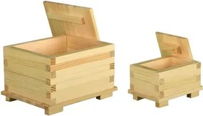 WALACHIA Dřevěná slepovací stavebnice Truhly W54 Creative Kit / od 5 l