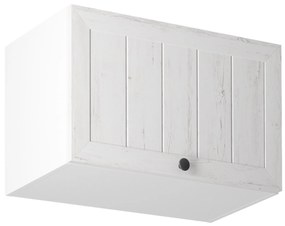 Horní skříňka G60, bílá /sosna andersen, PROVANCE
