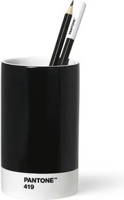Stojánek na tužky pantone porcelánový, black 419