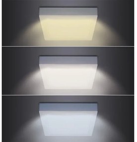 Solight LED mini panel, 24W, teplá bílá-studená bílá, CCT, 30x30cm, čtvercový WD175