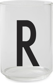 Skleněný pohár AJ písmeno R