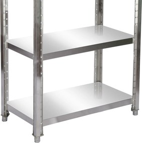 Regál Wiltec – 120 × 50 × 155 cm (61921)