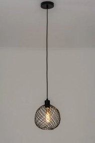 Závěsné designové svítidlo do ložnice Diya Black