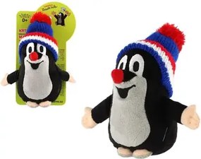 MORAVSKÁ ÚSTŘEDNA Plyšový krtek s kulichem / 15 cm / od 0 měsíců
