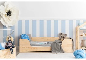 Dětská postel z borovicového dřeva Adeko Pepe Dan, 90 x 180 cm