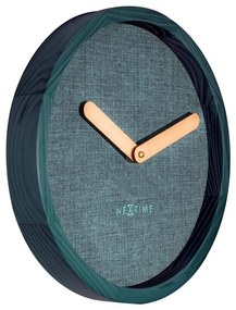 Designové nástěnné hodiny 3155tq Nextime Jeans Calm 30cm