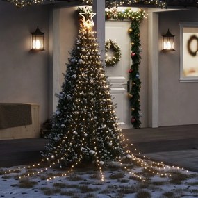 vidaXL Světla na vánoční stromek 320 ch LED 375 cm [356923] Barva: Teplá bílá