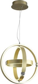 Závěsné LED svítidlo Sirius, 3x LED 80w, 4000k, g