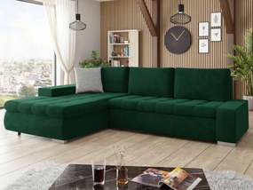 Rohová sedací souprava s funkcí spaní Herkules Premium, Potah: Piano 26 + Piano 26 + Mokka 82