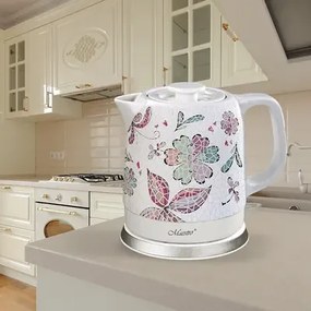 Maestro MR-068 červená / Rychlovarná konvice / 1500W / 1,5L / keramick