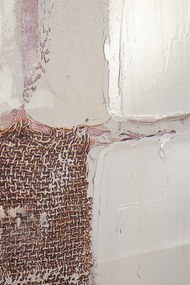 BIZZOTTO Obraz v rámu 120 x 80 cm šedo-béžový 0245268