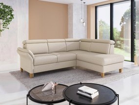 XXXLutz ROHOVÁ SEDAČKA, textil, krémová Sit & More - Sedací soupravy - 00014402572V