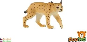 ZOOTED Figurka Rys ostrovid / Plast / 9 cm / od 3 let