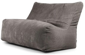 Tmavě šedý manšestrový sedací vak Sofa Seat Lounge – SLOWDOWN