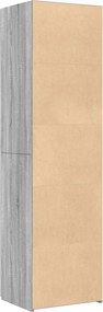 Skříň highboard šedá sonoma 50 x 42,5 x 185 cm kompozitní dřevo 3281418