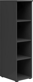 XXXLutz REGÁL, barvy grafitu, 30/115/40 cm Carryhome - Knihovny - 002427022205