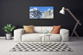 Obraz na plátně Hora Sníh Krajina 140x70 cm