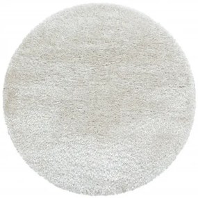 Ayyildiz koberce Kusový koberec Brilliant Shaggy 4200 Natur kruh - 120x120 (průměr) kruh cm