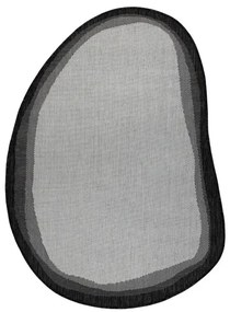 Koberec ORGANIC 2125 / krémový / černý / naturální