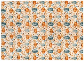 Bellatex Přikrývka  Kemping PLUS 150x200 cm Podzim Oranžová,Zelená,Šedá
