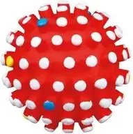 TRIXIE 3428 Míč se špuntíky 6 cm / se zvukem