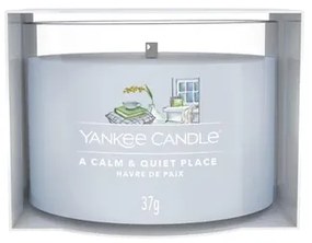 Yankee Candle Votivní svíčka ve skle A Calm & Quiet Place, 37g
