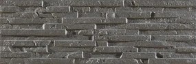 Obklad Argenta stoneworks black 17x52 cm mat STWORKSBK