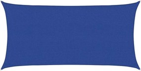Stínící plachta 160 g/m² modrá 2 x 3,5 m HDPE 311503