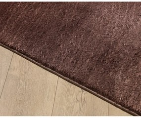 Ayyildiz koberce Kusový koberec Catwalk 2600 Brown kruh - 160x160 (průměr) kruh cm