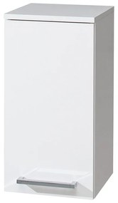 Mereo Bino koupelnová skříňka horní 63 cm, levá, bílá CN665