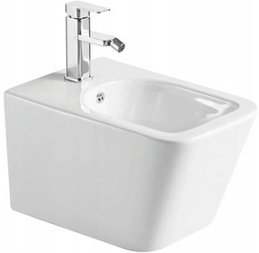 Mexen TEO Rimless wc mísa závěsná se sedátkem + bidet TEO, bílá, 30850700+35855100