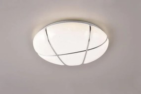 TRIO Reality R62903001 TIBOR stropní svítidlo SMD LED D280mm 10W/1200lm 4000K bílá, switchdimmer