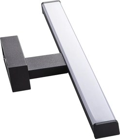 KANLUX Sapho, ASTEN LED nástěnné svítidlo 8W, 400x42x110mm, černá matná, 26683