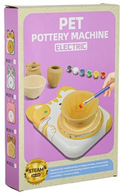 Creative Corner Hrnčířský kruh kreativní sada barev na hlínu pes šedý