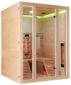 NIKIDO - S Infrasauna OSLO pro 2 osoby, 150x150x200 cm ( J40150 )