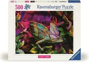 Ravensburger Puzzle: Chameleon / 500 dílků / od 12 let