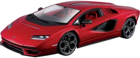 Bburago lamborghini countach lpi 800-4 1:24 červená