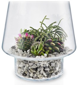EVA SOLO Skleněná váza na sukulenty 21 cm