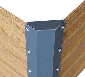 Vyvýšený zahradní záhon BestBerg VZ-940RW / 940 l / 180 x 90 x 58 cm / dekor dřeva