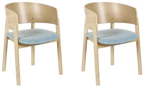 Set 2 ks jídelních židlí Marika (světlé dřevo). 1081246