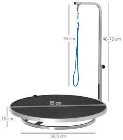 PEPU PawHut Stůl na stříhání psů sušicí stůl PawHut