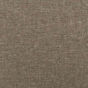 Box spring postel s matrací taupe 120x190 cm textil 3269694