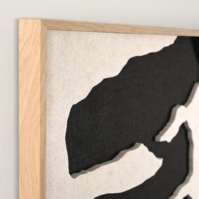 3D obraz s rámem/akustický 90x120 cm Frequency 2 – Malerifabrikken