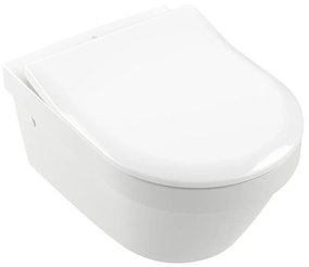 Villeroy & Boch Villeroy &amp; Boch ARCHITECTURA - WC mísa bezrámová, 530x370 mm, závěsný model, DirectFlush, vodorovný odpad, bílá alpin 4694R001