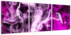 Obraz - fialový kouř
